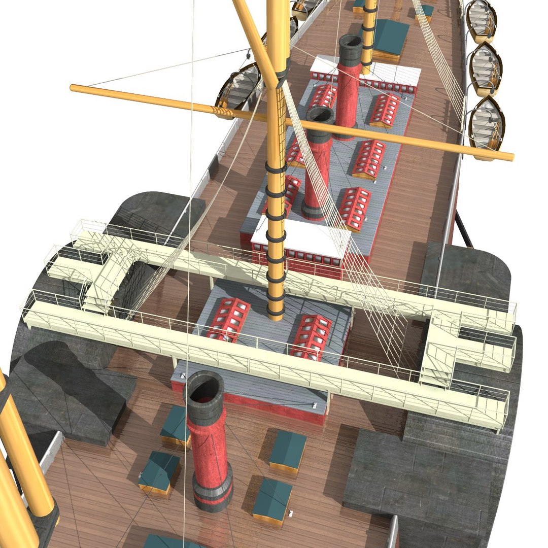 3d Model Great Eastern Ship