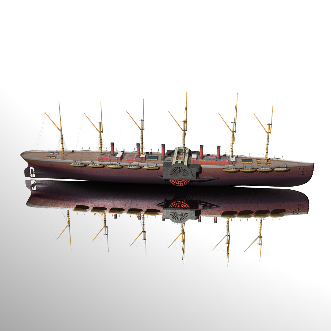 3d Model Great Eastern Ship