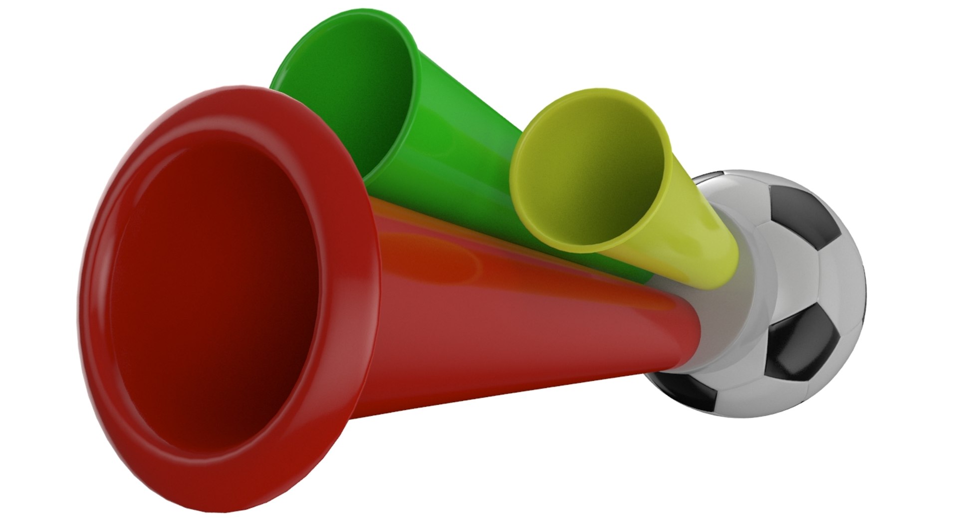 3D Soccer Horn Model - TurboSquid 1299399