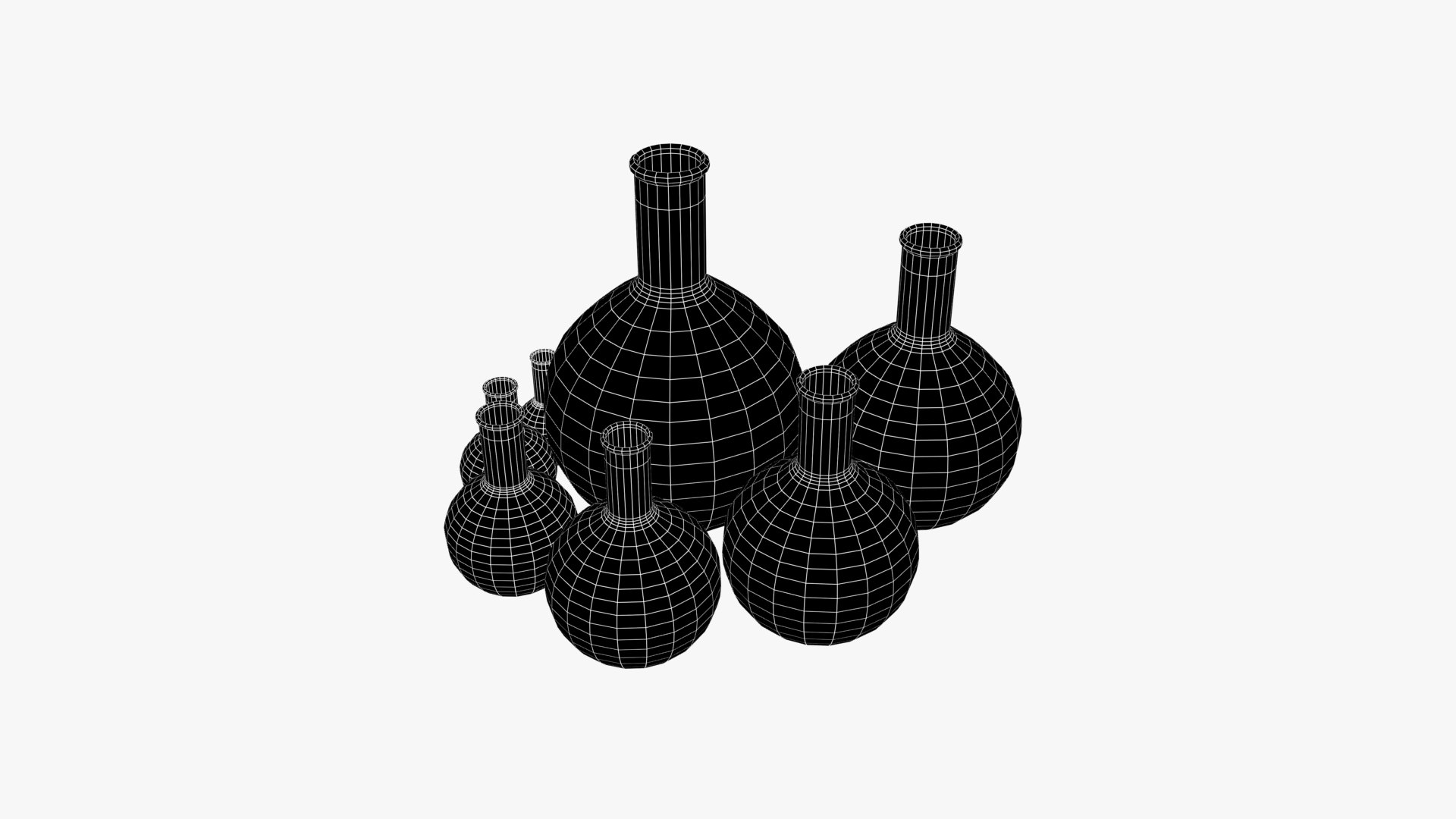 Flask 3D Model - TurboSquid 1652455