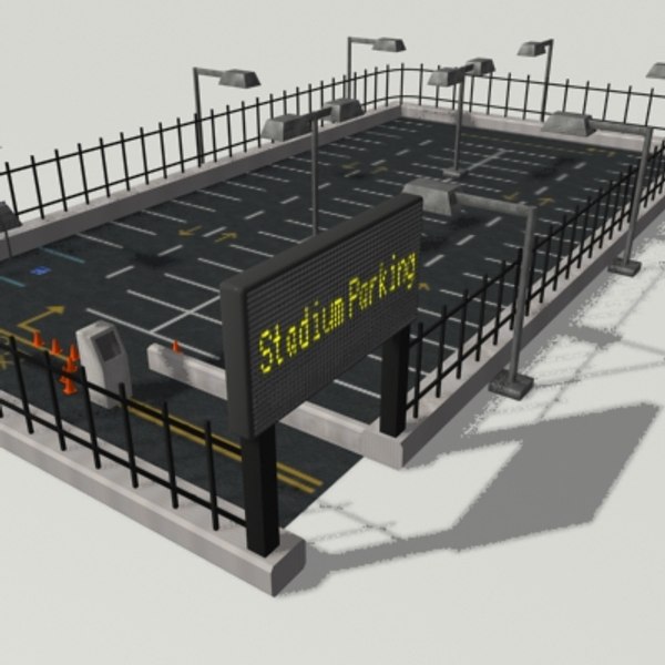 3d parking lot