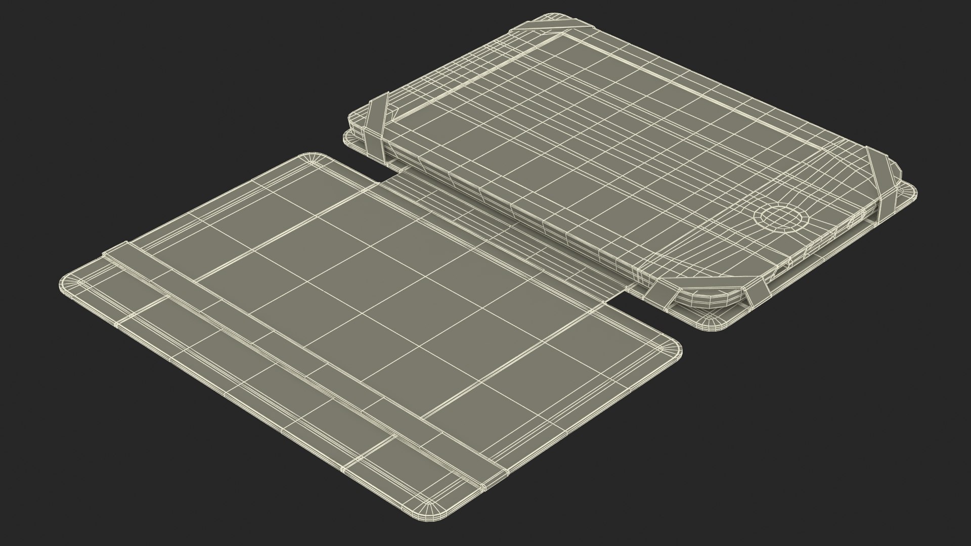 3D PocketBook 614 Limited Edition Gray With Case - TurboSquid 2147295