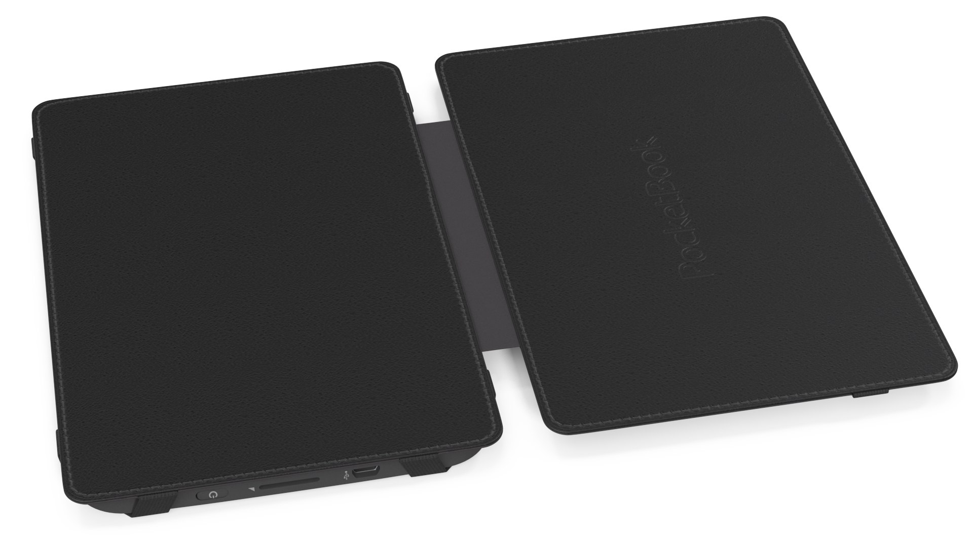 3D PocketBook 614 Limited Edition Gray With Case - TurboSquid 2147295