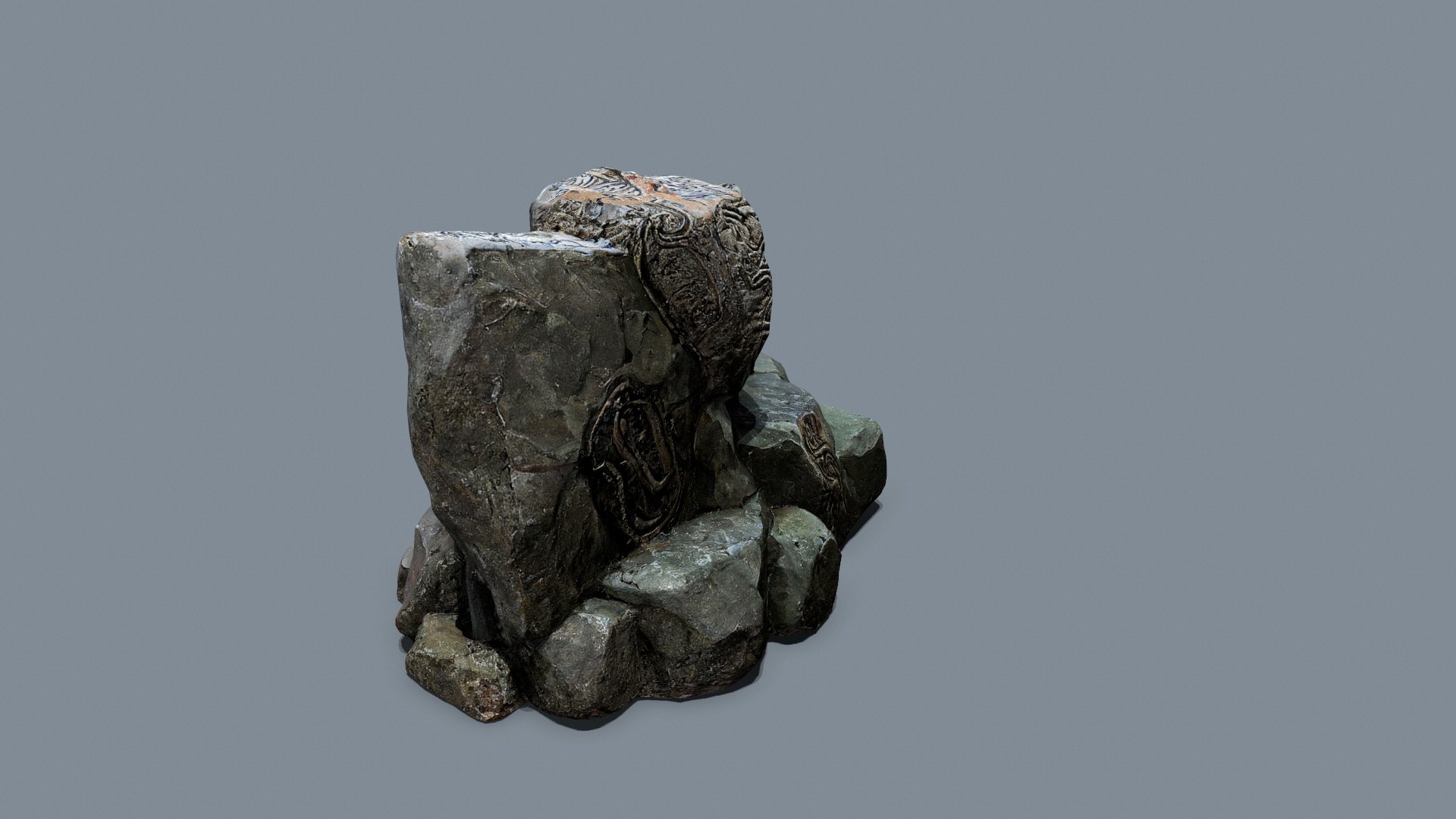 3D Maya Rocks - TurboSquid 2203706