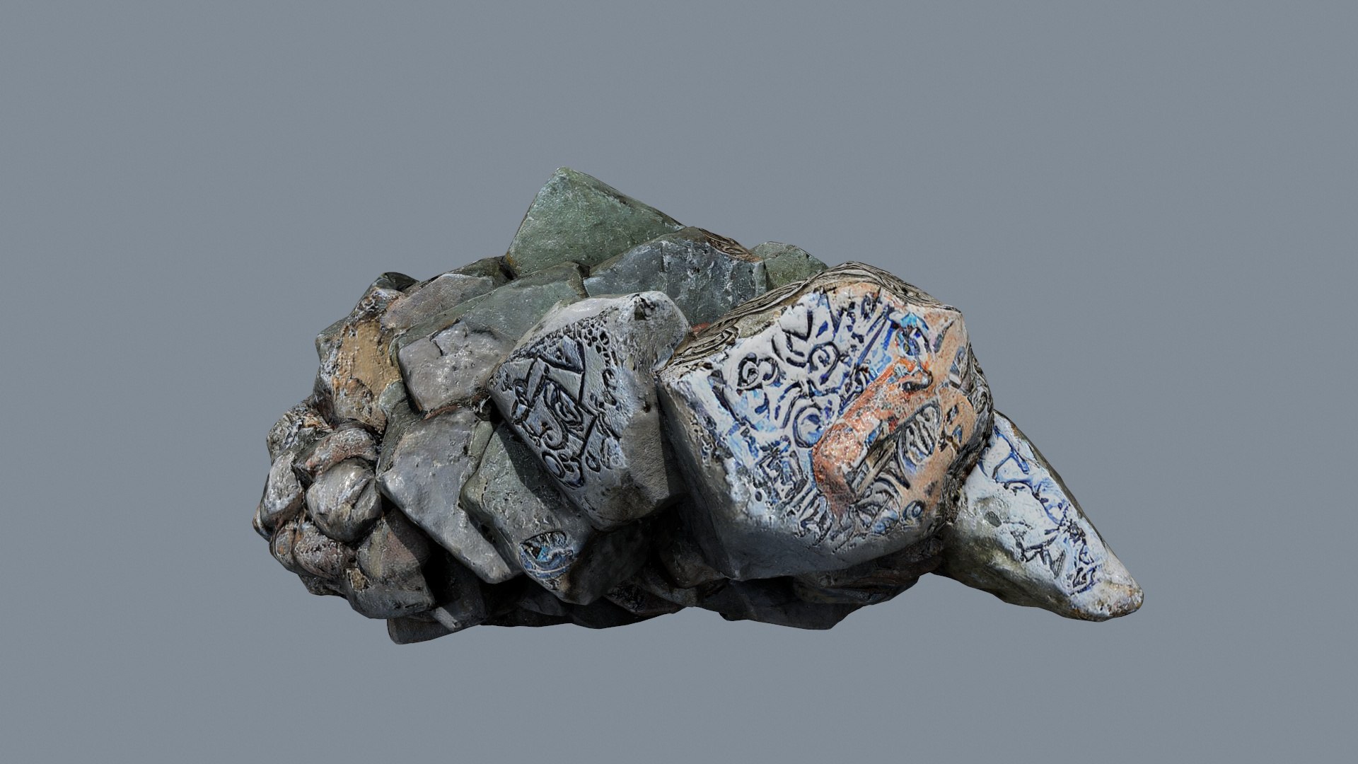 3D Maya Rocks - TurboSquid 2203706