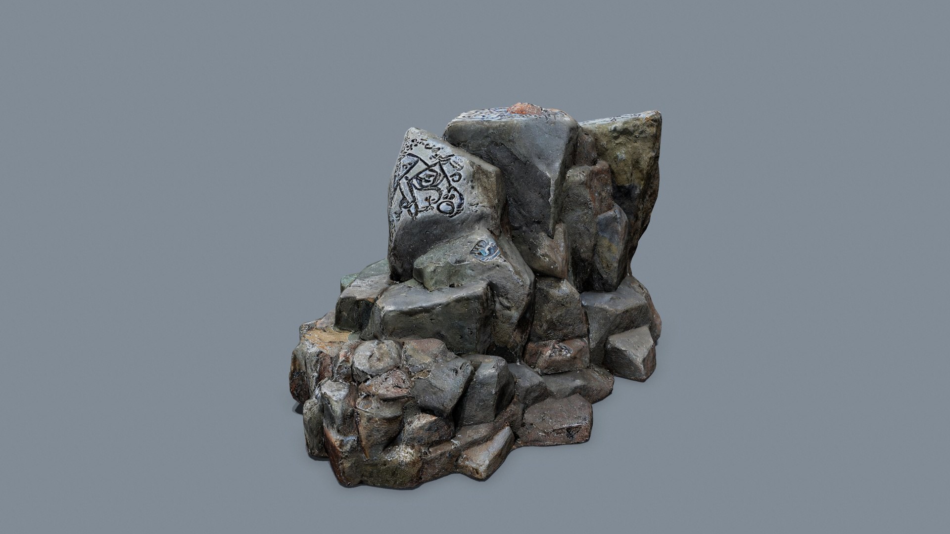 3D Maya Rocks - TurboSquid 2203706