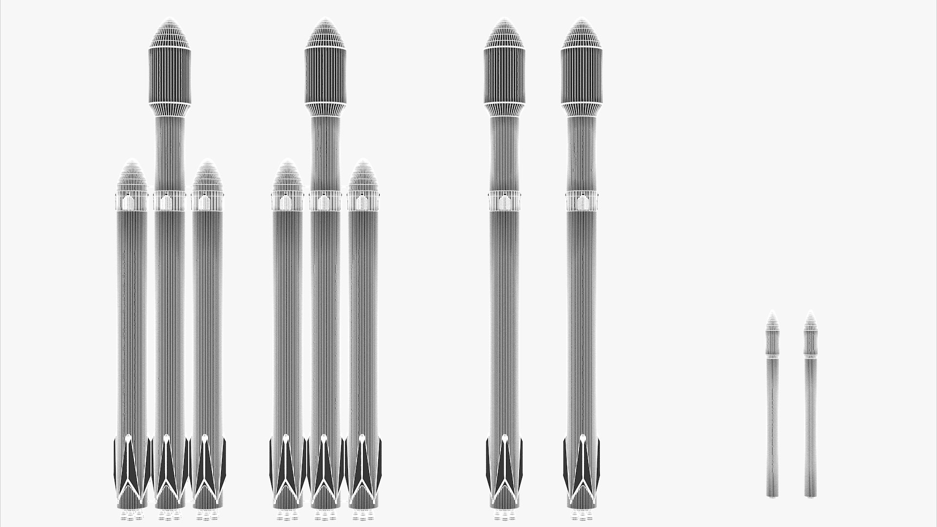 Galactic Energy CERES-1 PALLAS-1 Model - TurboSquid 2183338