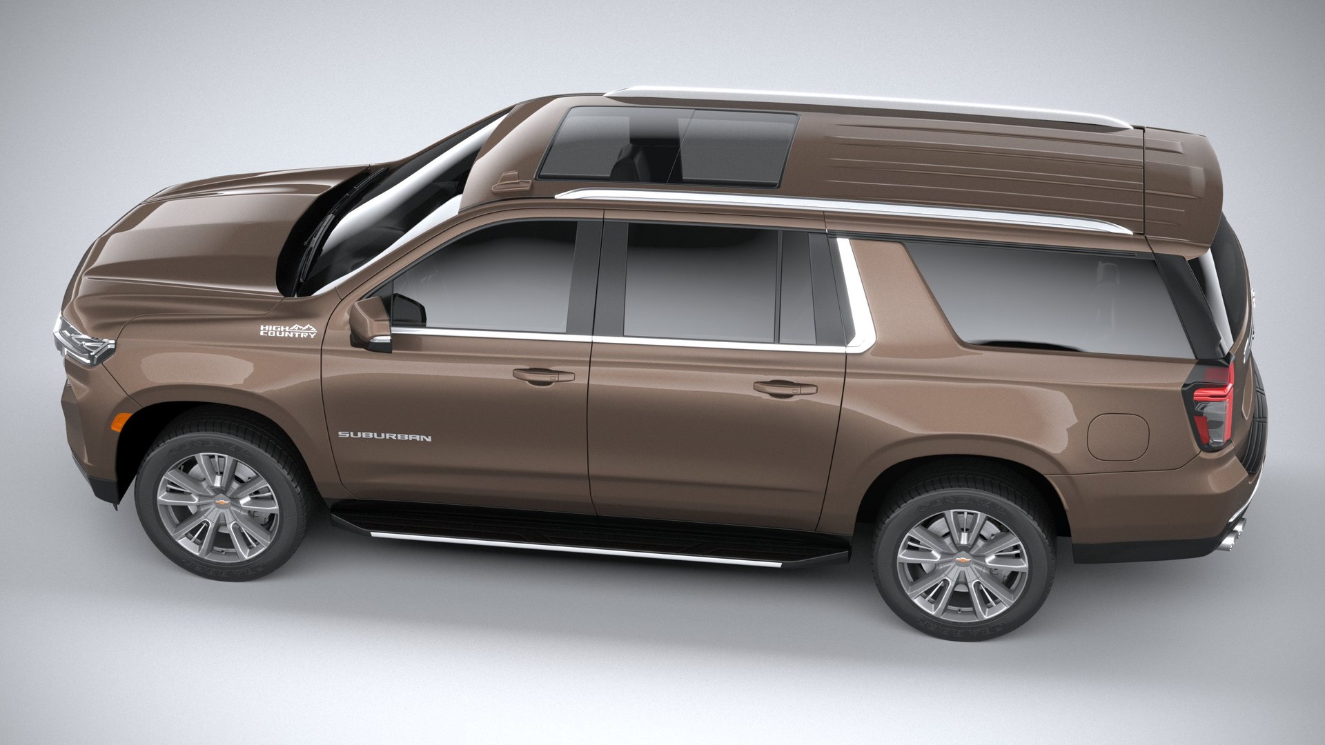 3D chevrolet suburban country - TurboSquid 1636444