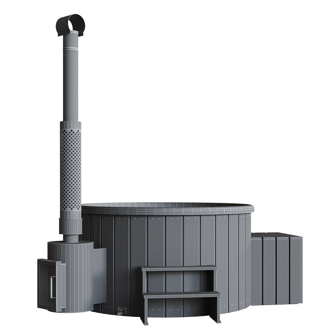 3D Bath Tub Font Model - TurboSquid 2190860