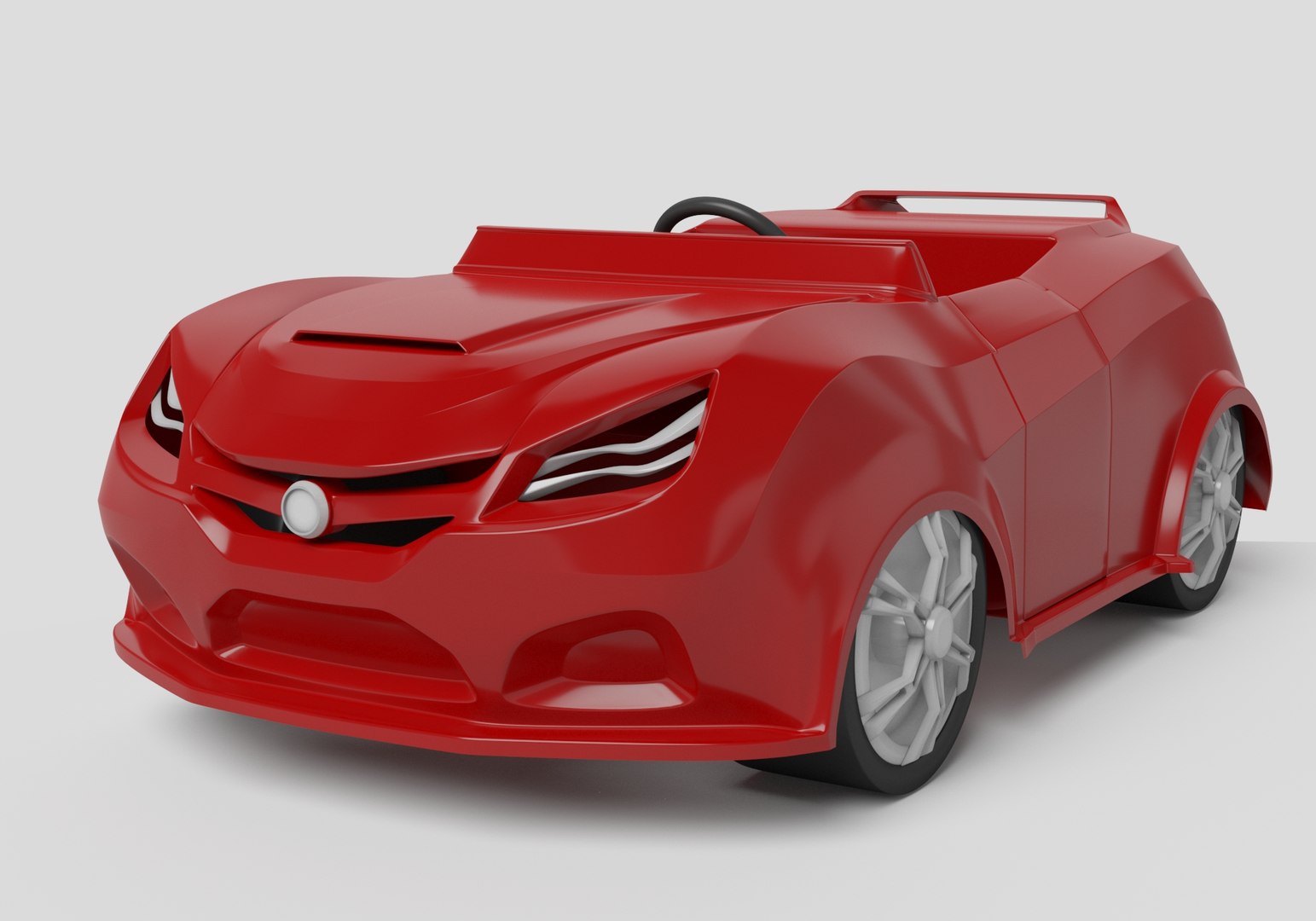 Ride On Toy Car 3D Model - TurboSquid 2053619