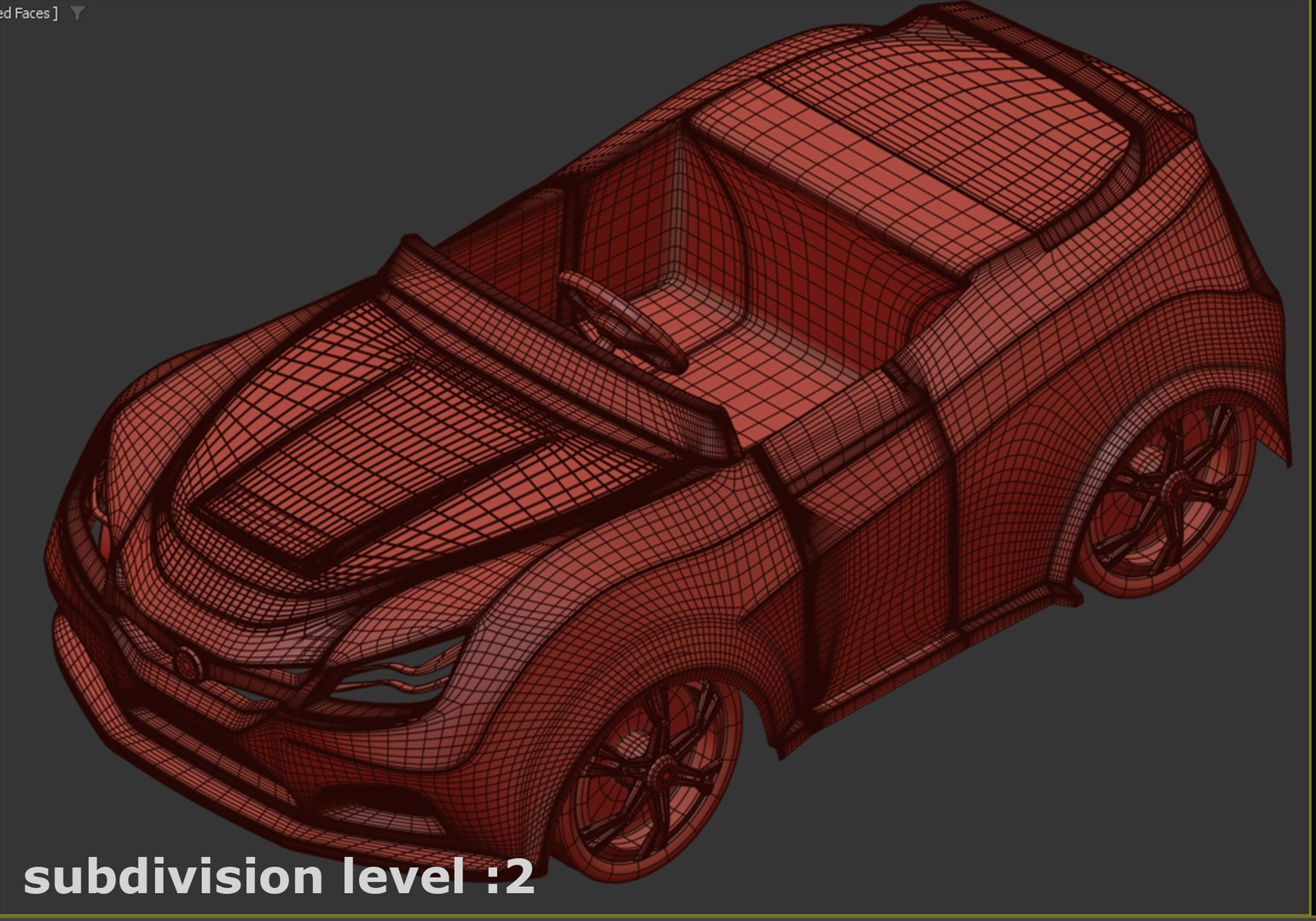 Ride On Toy Car 3D Model - TurboSquid 2053619