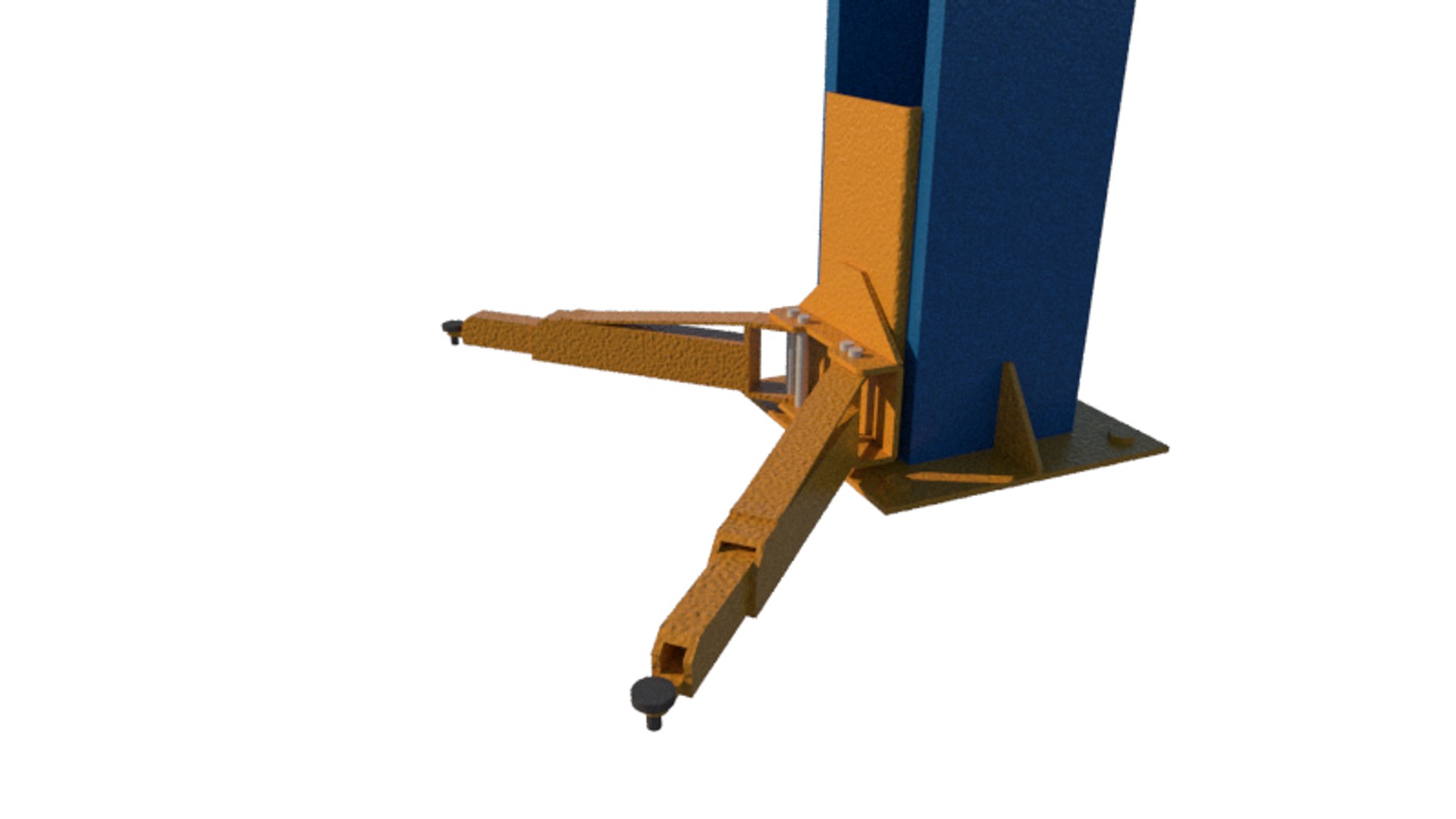 Workshop car lifter 3D model - TurboSquid 1309560