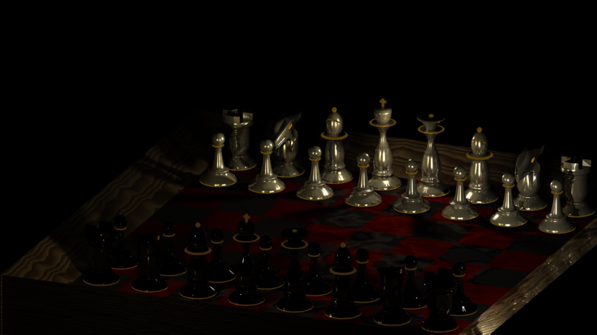 chess 3d max