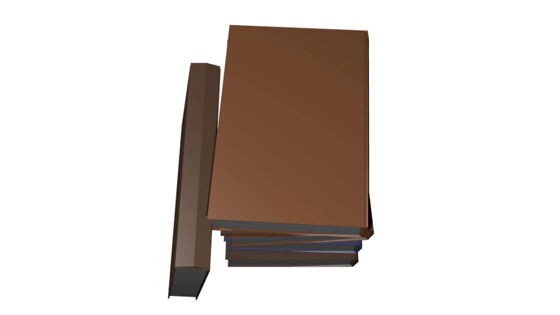 Stack Books 3d Model