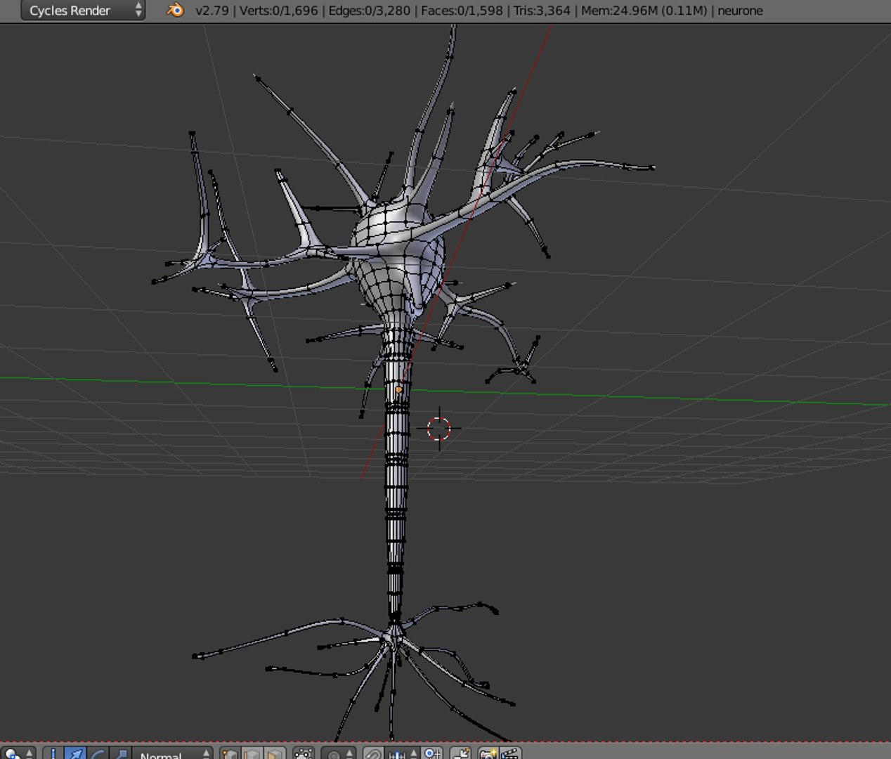 Human Neuron 3D Model - TurboSquid 1296277