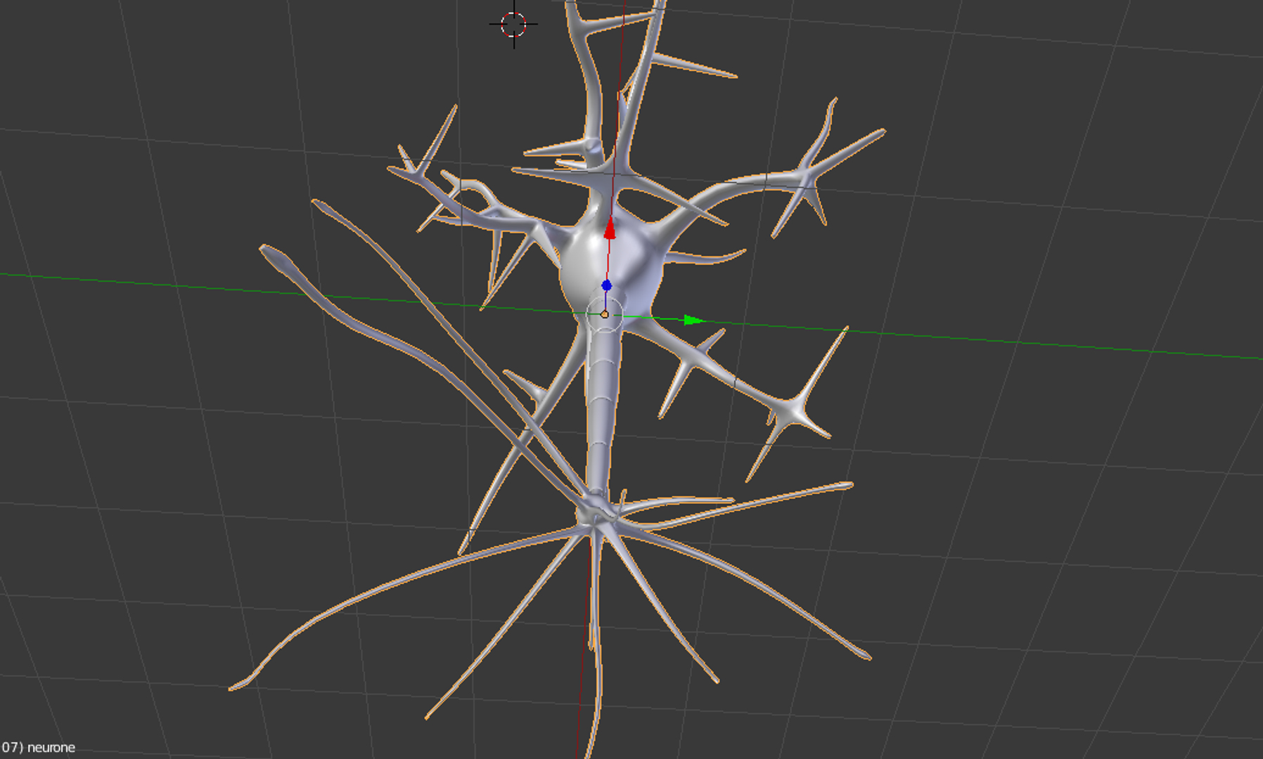 Human neuron 3D model - TurboSquid 1296277