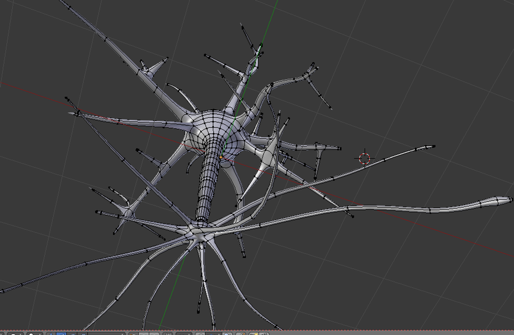 Human neuron 3D model - TurboSquid 1296277
