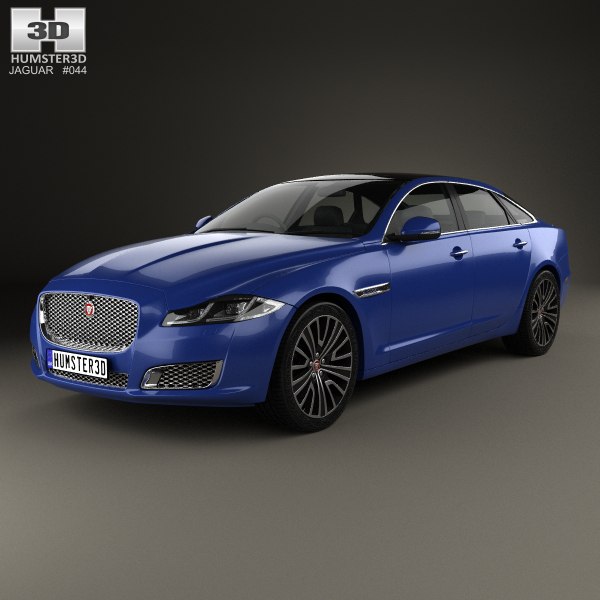modelo 3d Jaguar XJ (X351) 2015 - TurboSquid 1285046