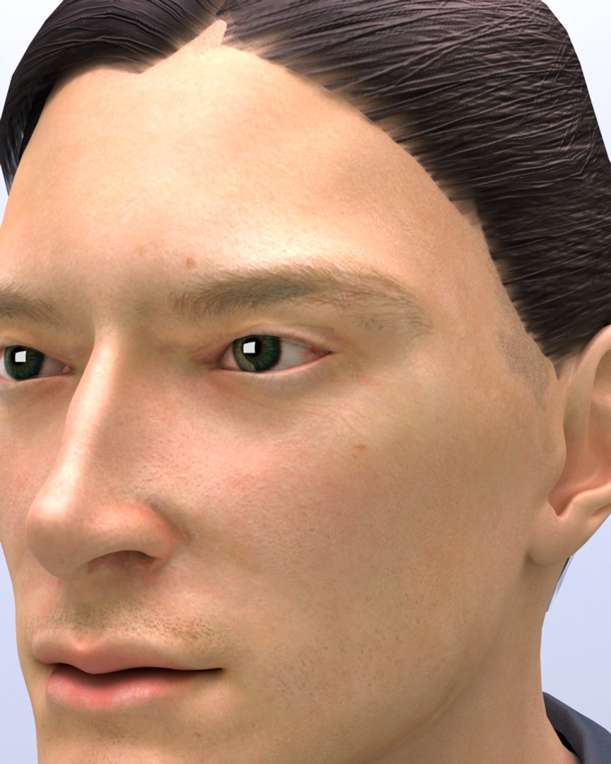 3d realistic driver man character