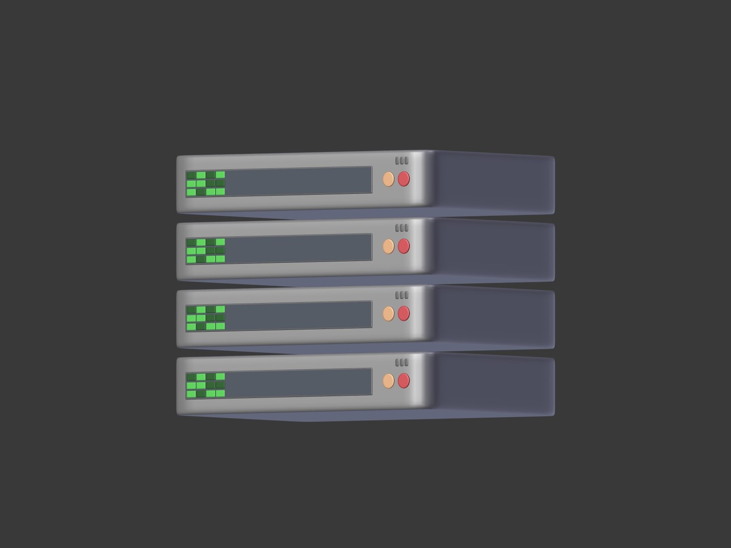 3D servers icons - TurboSquid 1562544