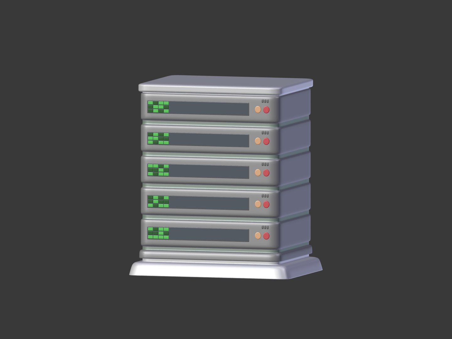 3D servers icons - TurboSquid 1562544