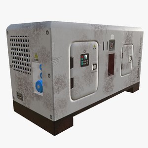 Electric Generator 3d Model
