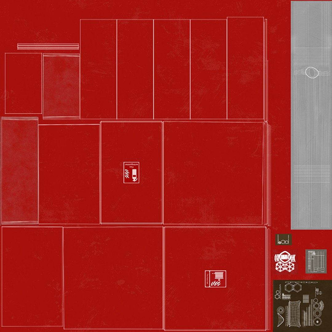 3D model Fire Extinguisher Box - TurboSquid 1737798