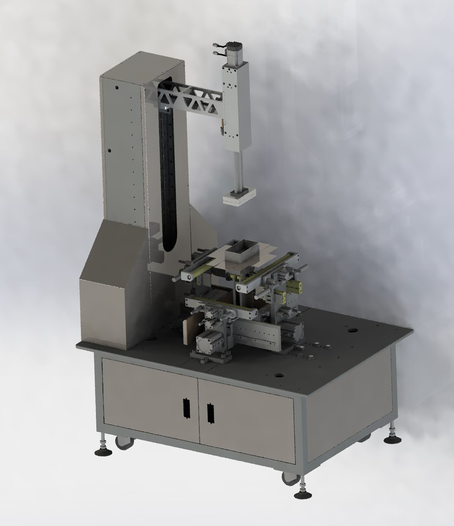 3D Carton Packaging Machine - TurboSquid 1313296