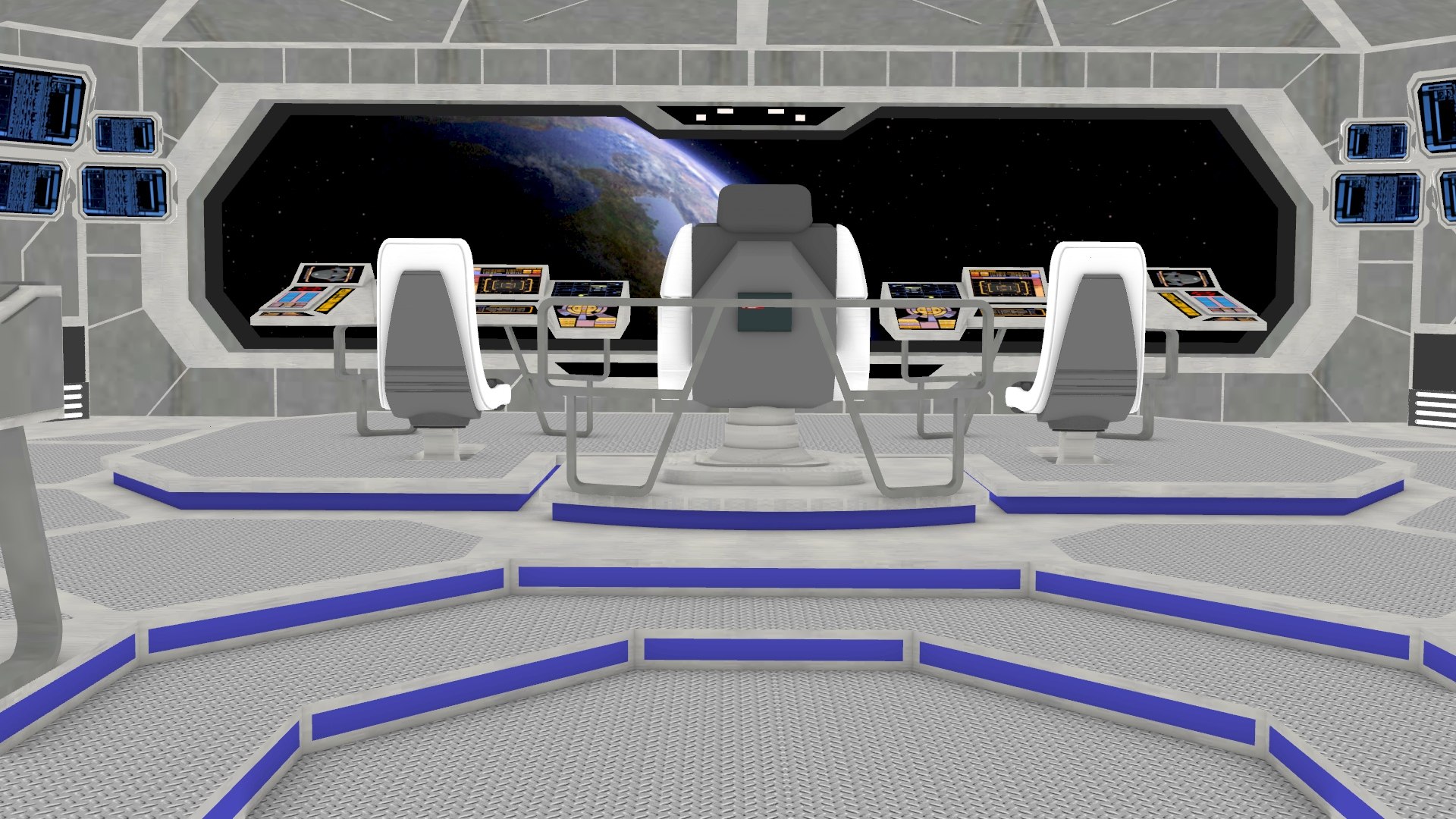 Sci-Fi Space Control Room 3D - TurboSquid 2024547