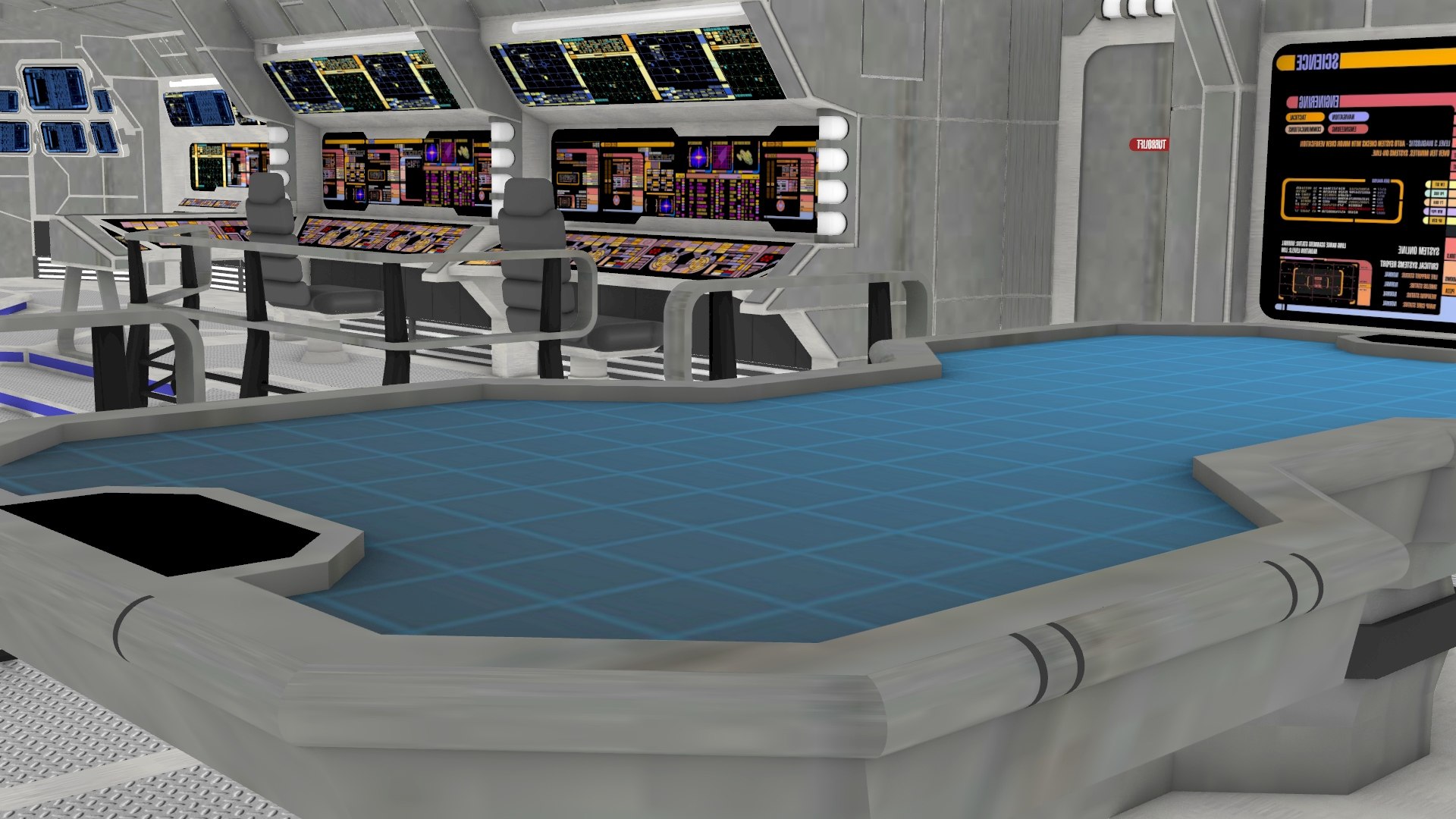 Sci-Fi Space Control Room 3D - TurboSquid 2024547