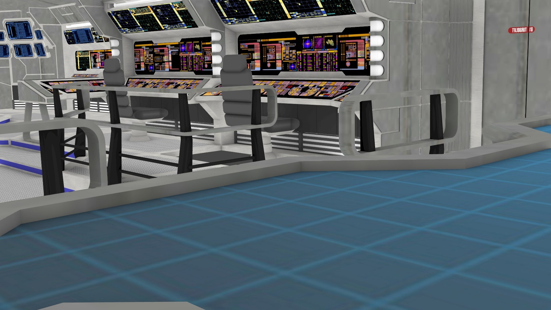 Sci-Fi Space Control Room 3D - TurboSquid 2024547