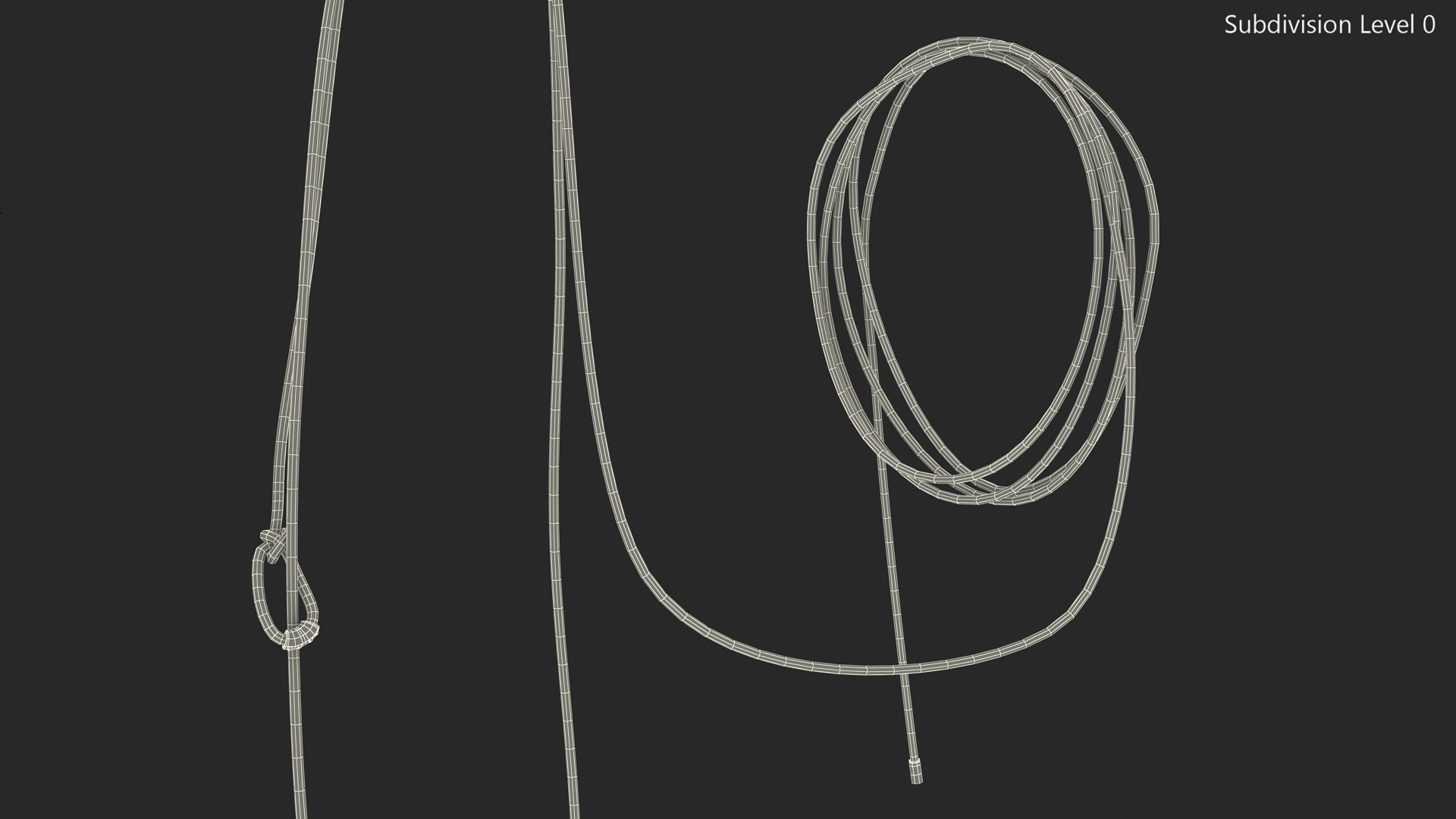 3D Natural Western Lasso Rope Catching Position - TurboSquid 2161956