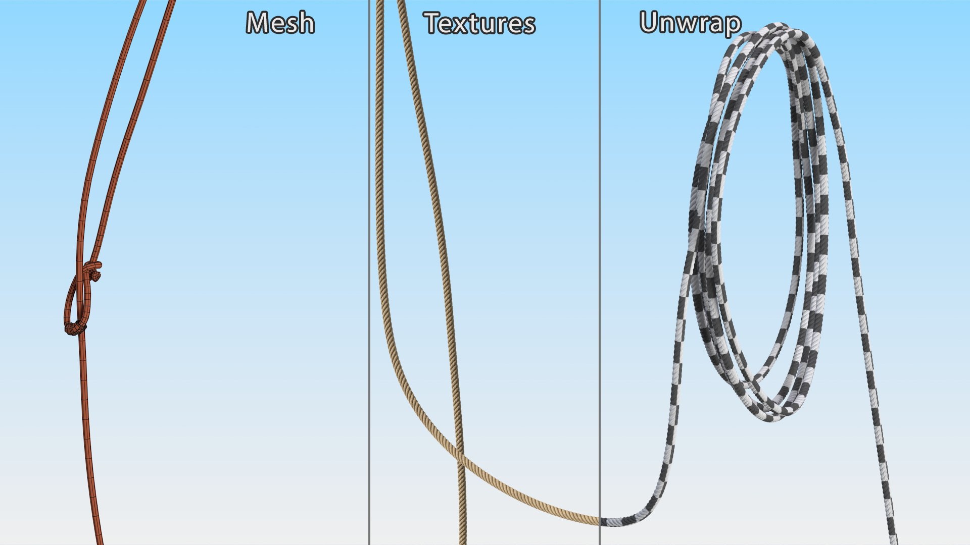 3D Natural Western Lasso Rope Catching Position - TurboSquid 2161956