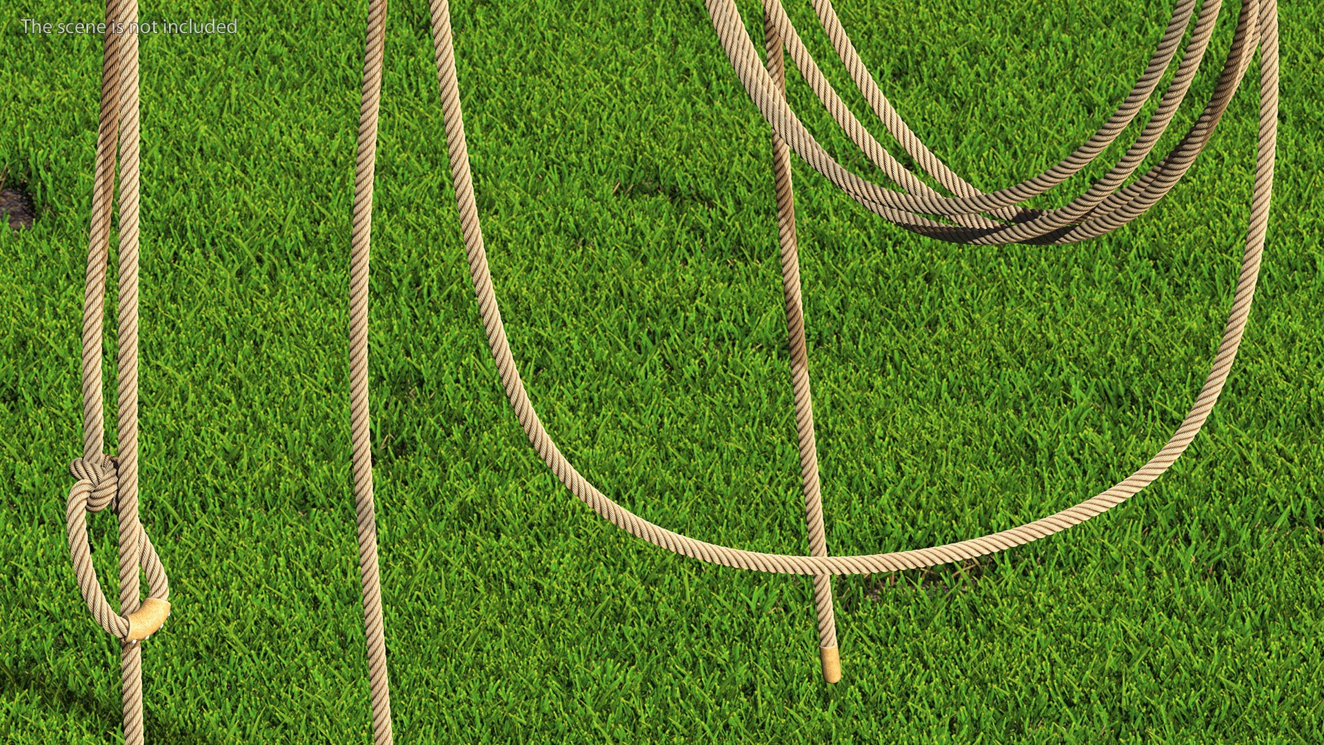 3D Natural Western Lasso Rope Catching Position - TurboSquid 2161956