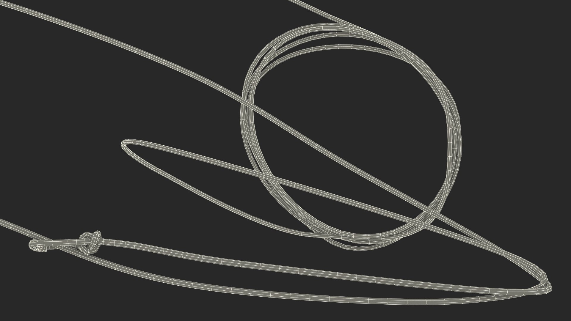 3D Natural Western Lasso Rope Catching Position - TurboSquid 2161956