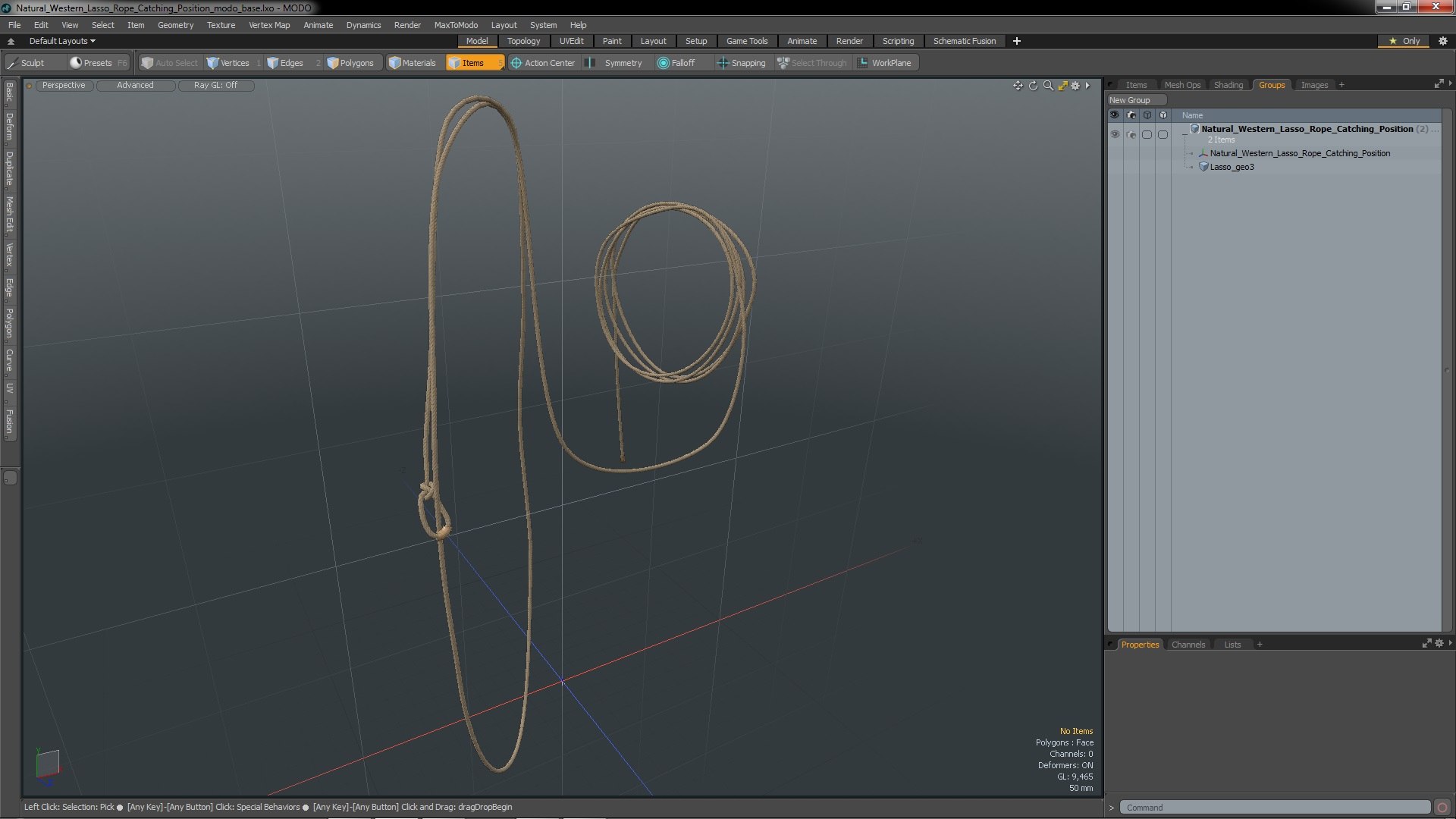 3D Natural Western Lasso Rope Catching Position - TurboSquid 2161956