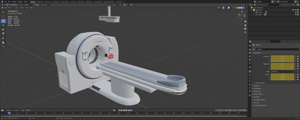 CT Scanner 3D model - TurboSquid 1817265