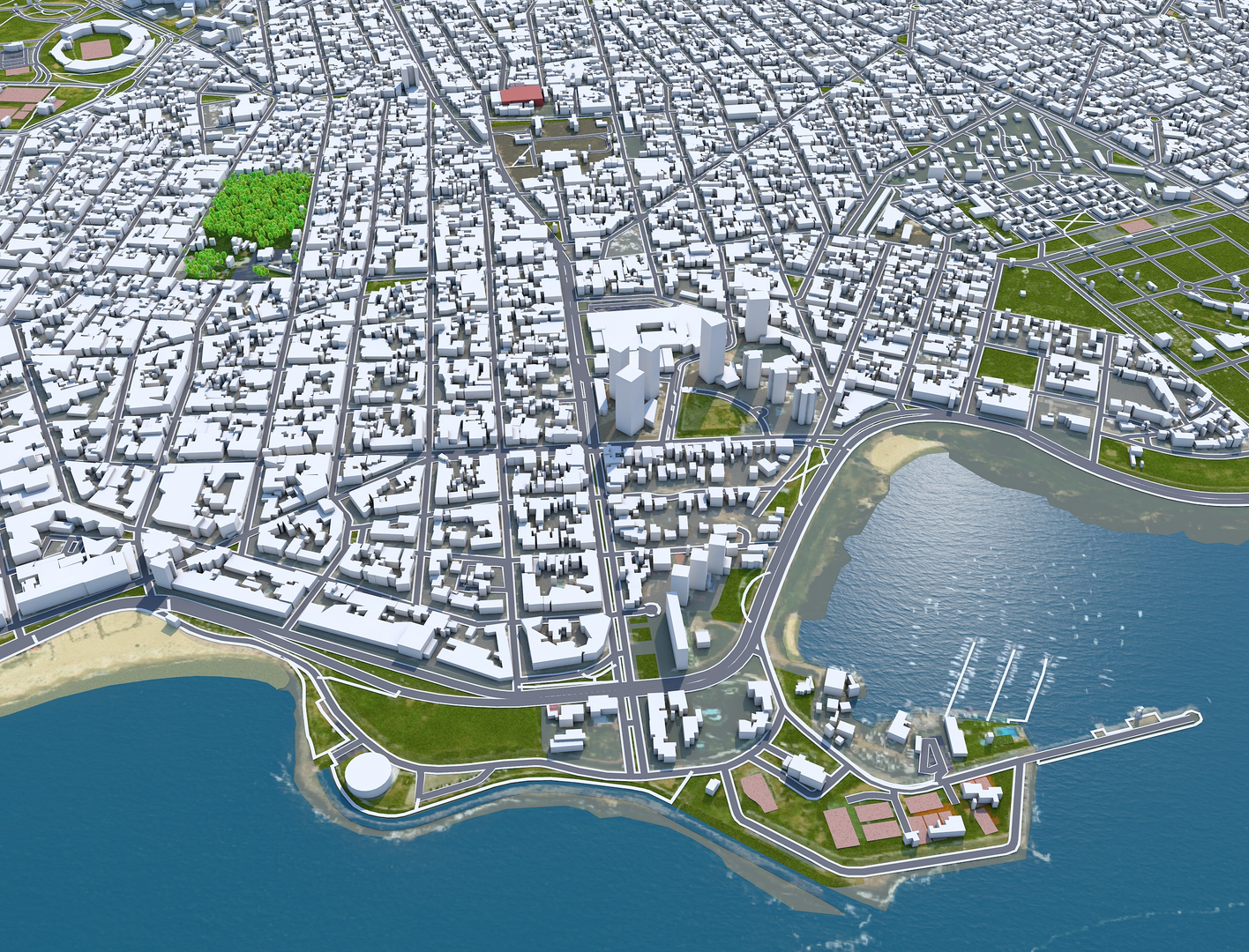 modelo 3d Montevideo, Uruguay - TurboSquid 1639804
