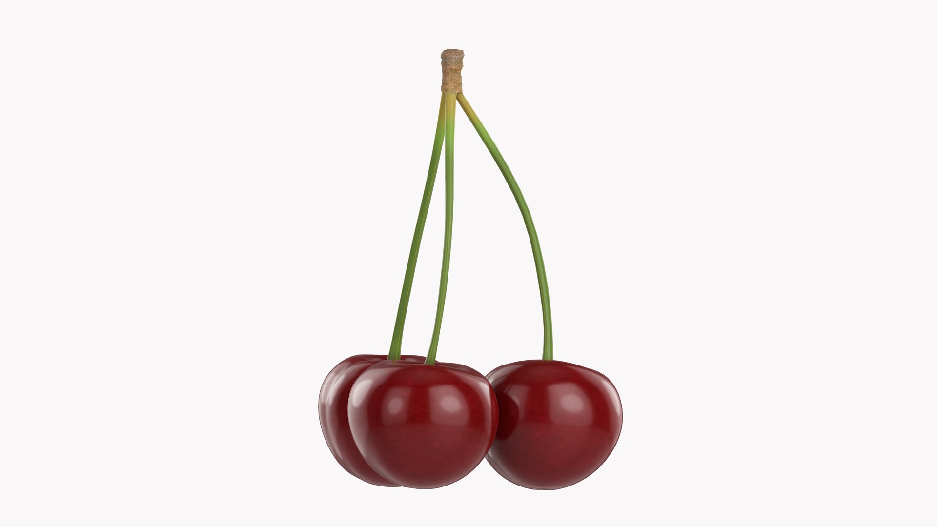3D Cherry Triple - TurboSquid 1794145