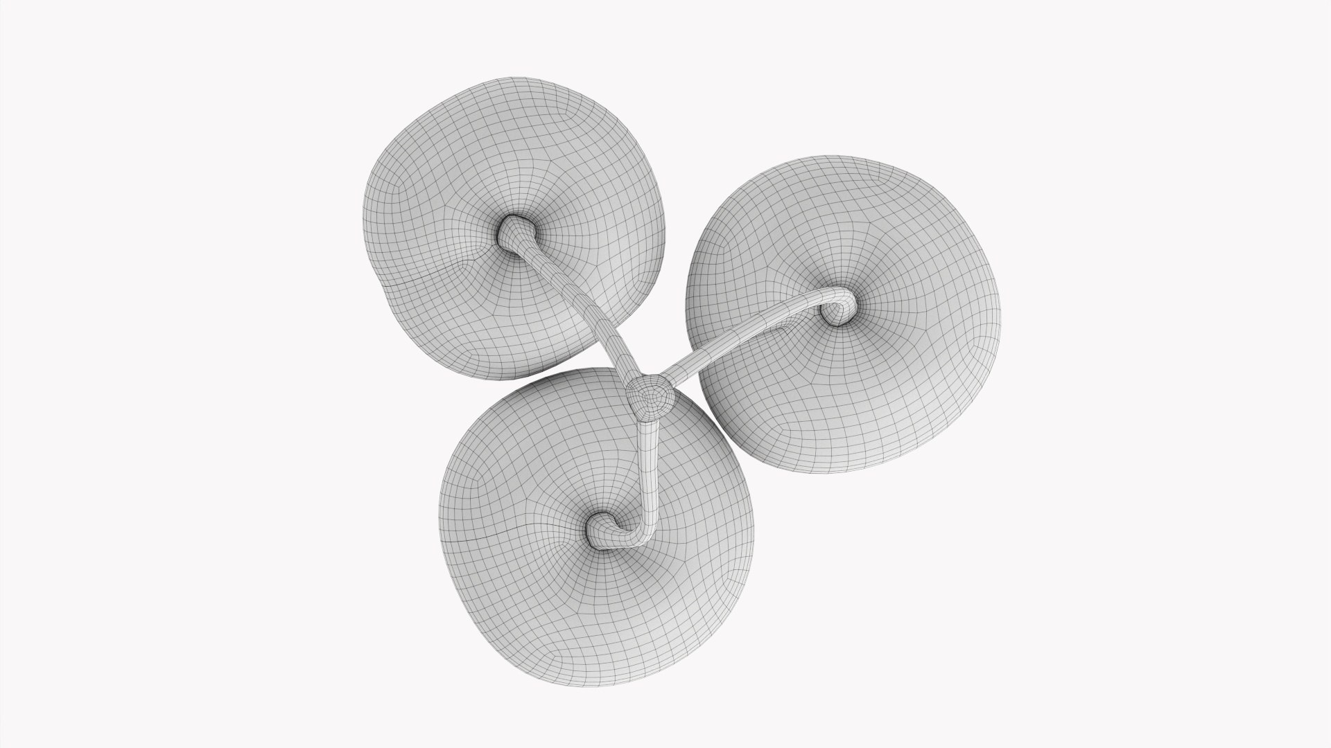 3D Cherry Triple - TurboSquid 1794145