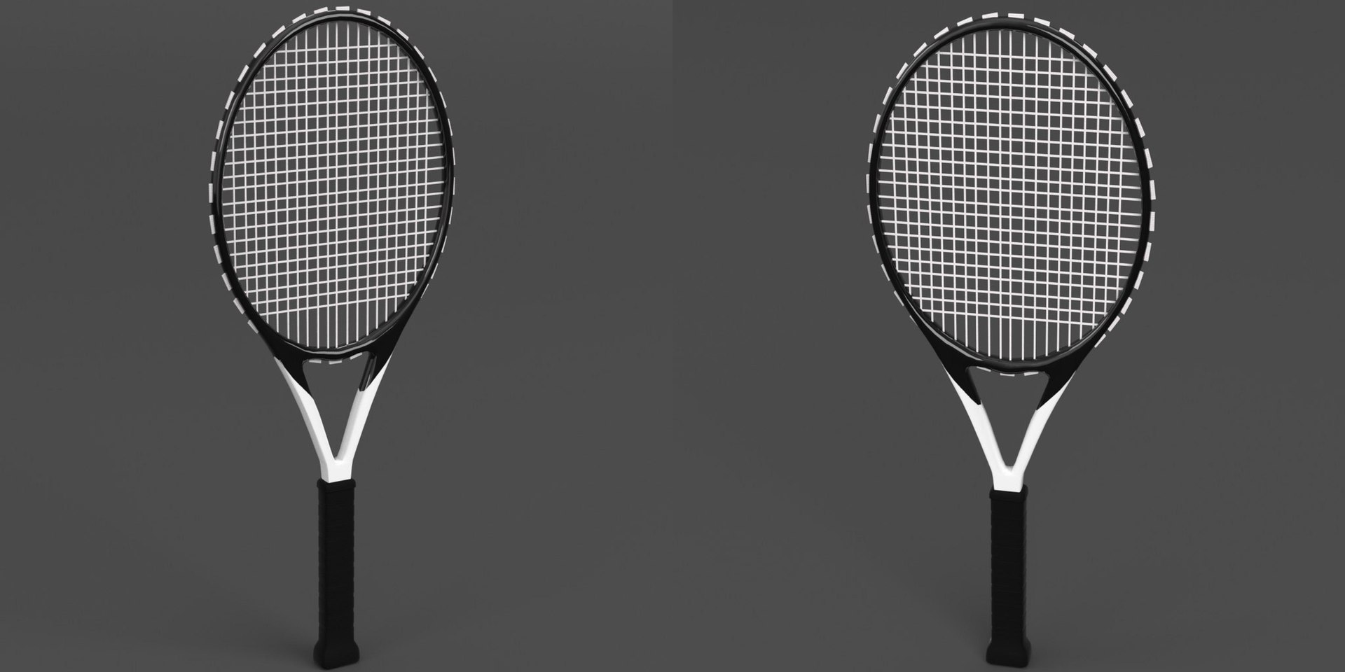 Tennis Racket 2 3D - TurboSquid 1187044