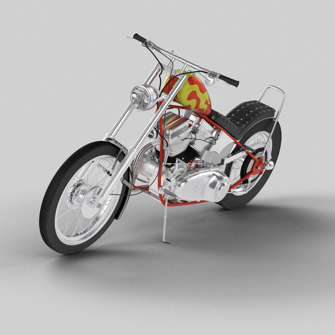 3d Billy Bike Model