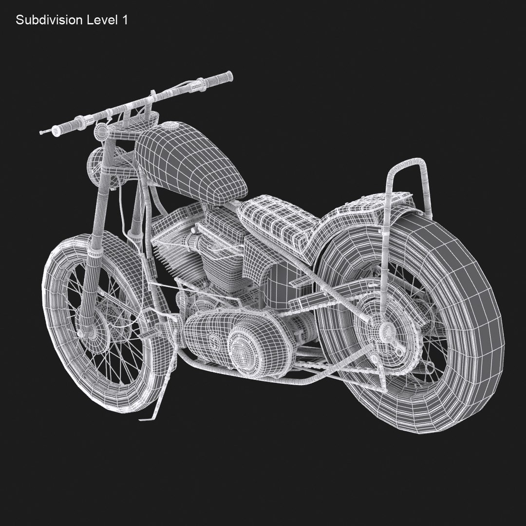 3d Billy Bike Model