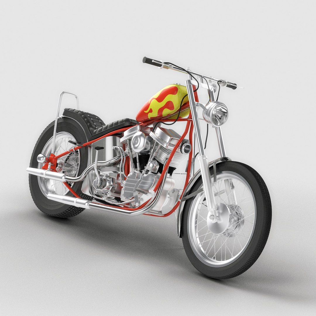 3d Billy Bike Model