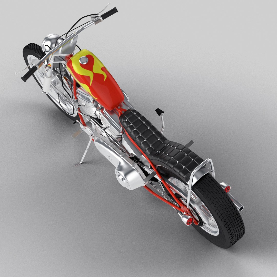 3d Billy Bike Model