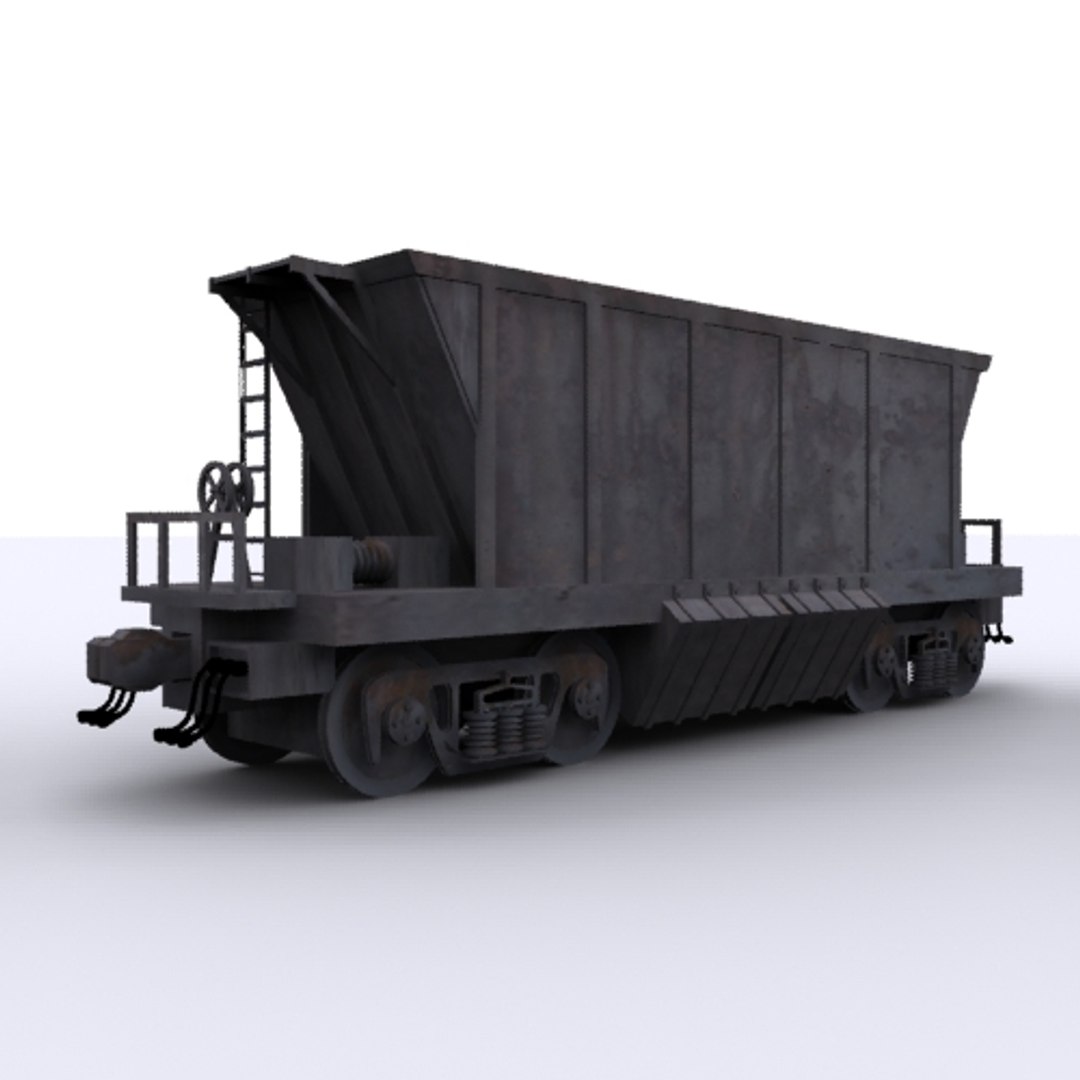 3D Model EMD Locomotive With Cargo Carriages - TurboSquid 2029986