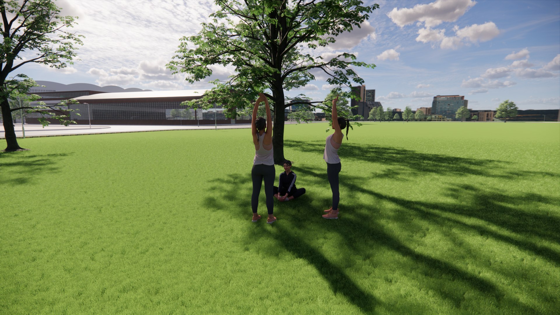 3D model Sport Complex with complete facilities - TurboSquid 2013980