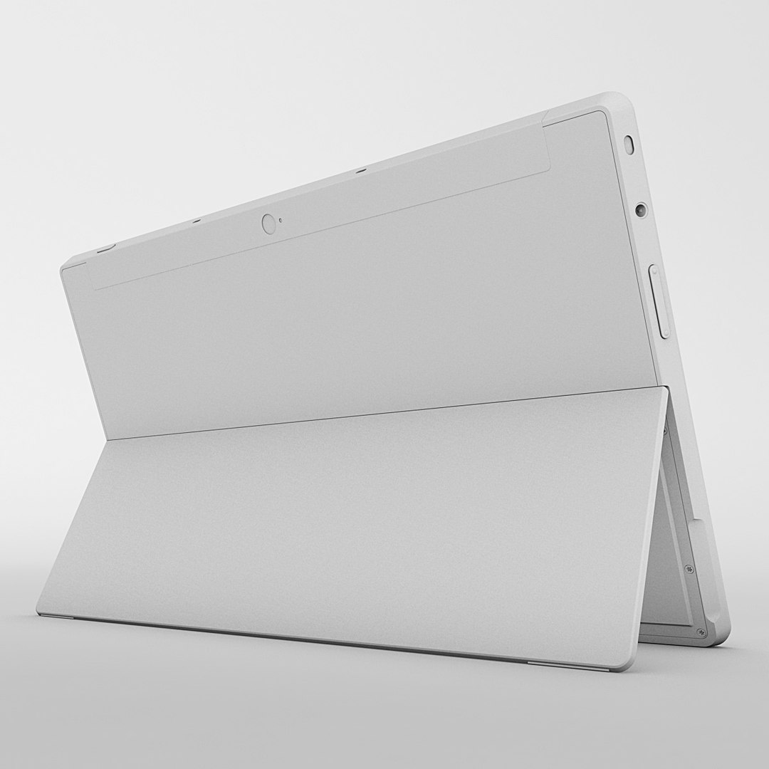 3d Photorealistic Microsoft Surface