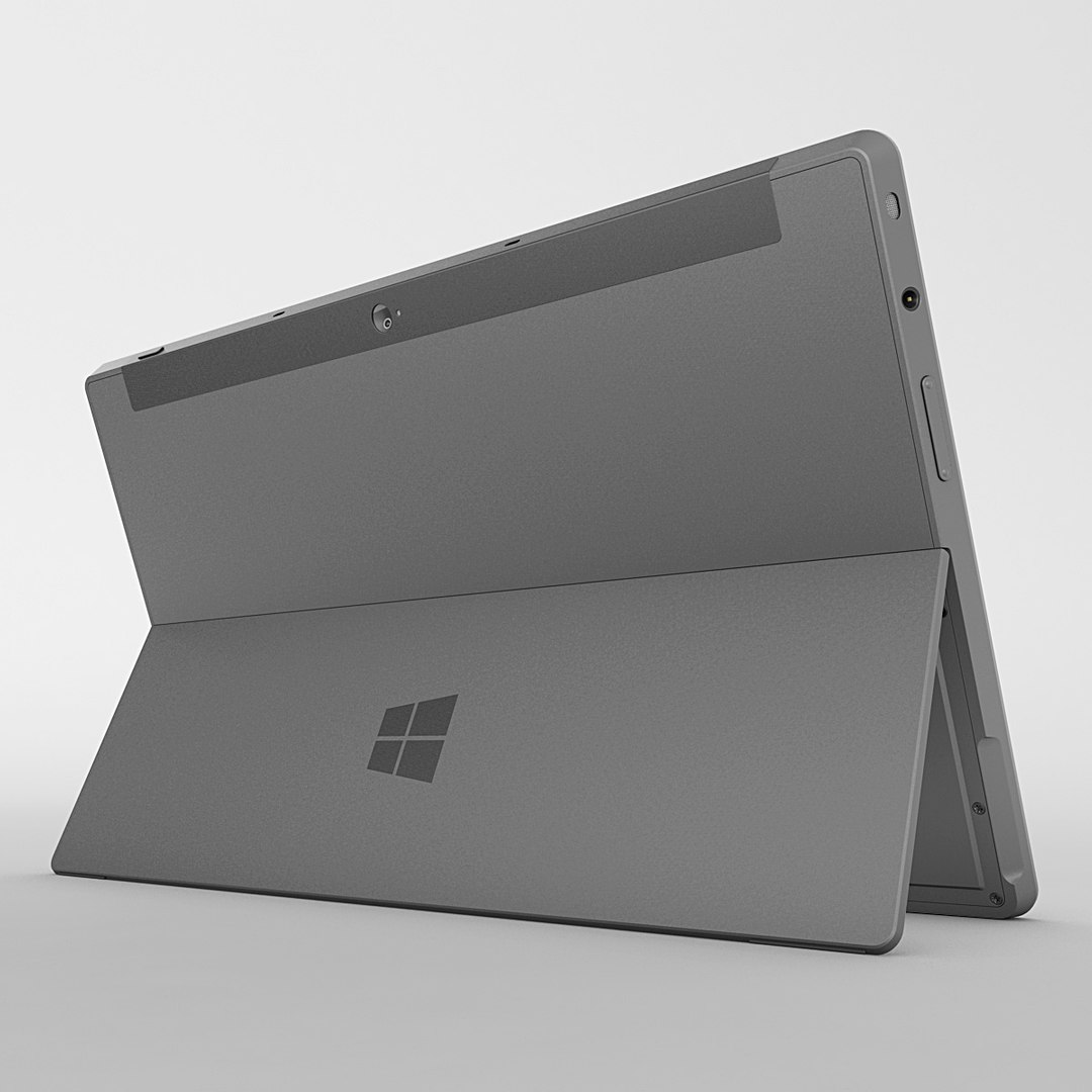 3d Photorealistic Microsoft Surface