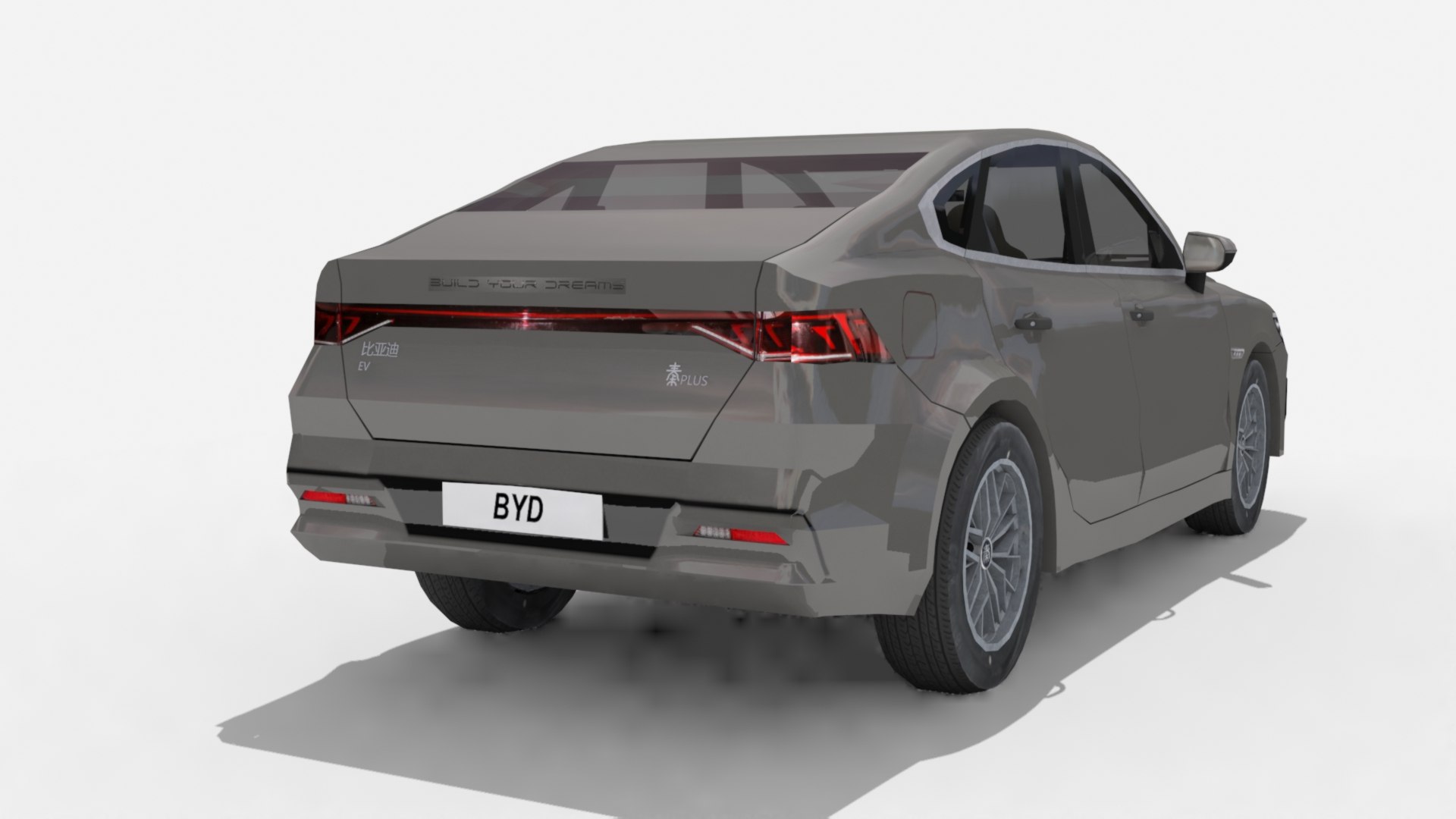 3D BYD QIN Plus EV 2023 With Interior - TurboSquid 2179468